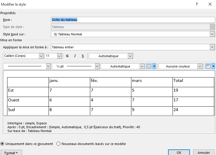 Utilisation des tableaux | Coursinfo.fr