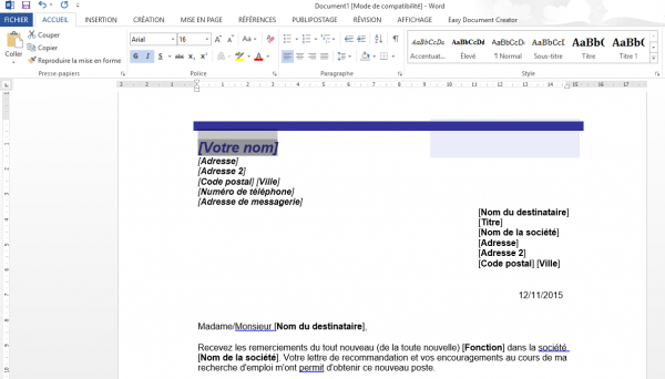 Comment créer et enregistrer un document Word ? | Coursinfo.fr