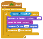 jeu de pong avec scratch | Coursinfo.fr