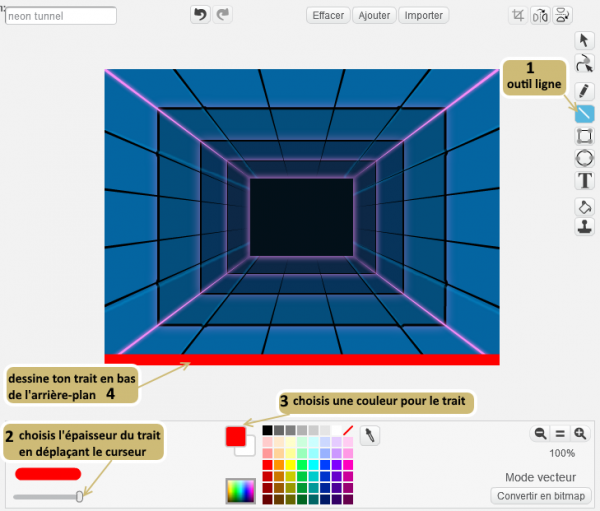 outil de dessin | Coursinfo.fr