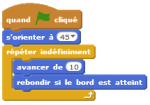 jeu de pong avec scratch | Coursinfo.fr