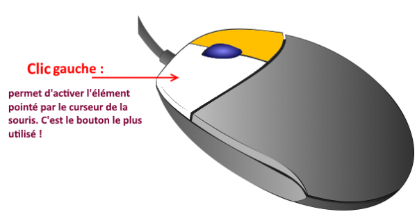 Comment utiliser la souris ? | Coursinfo.fr